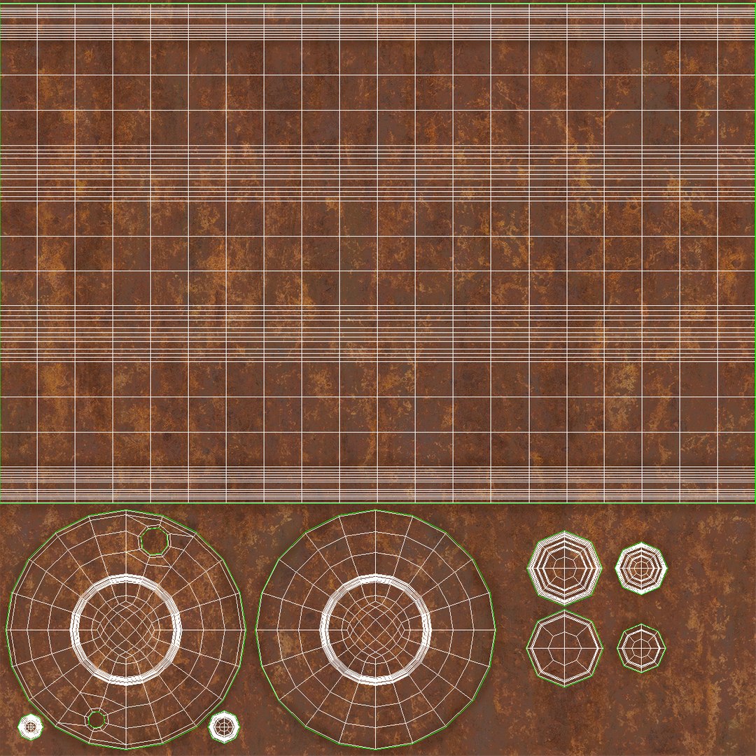 3D Rust Barrels - TurboSquid 1154954