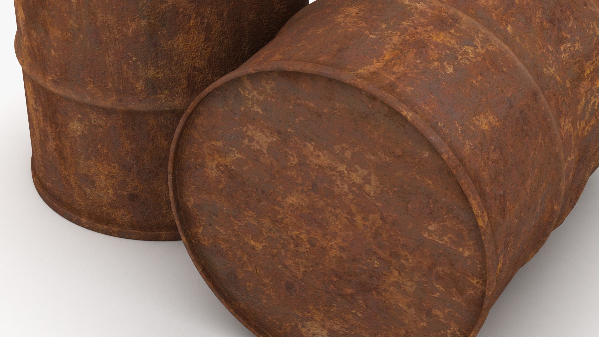 3D Rust Barrels - TurboSquid 1154954