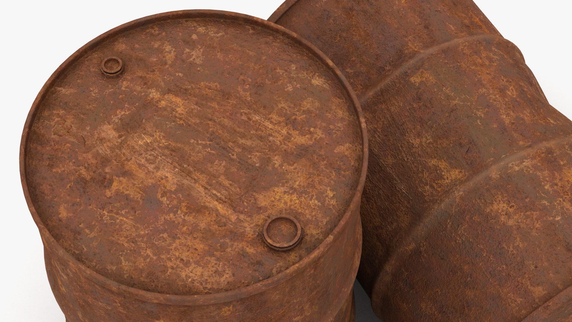 3D Rust Barrels - TurboSquid 1154954