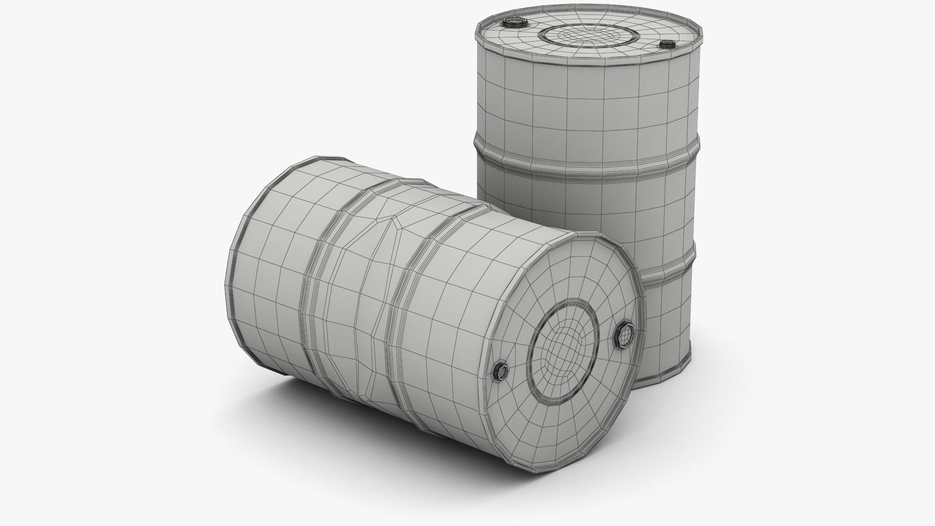 3D Rust Barrels - TurboSquid 1154954