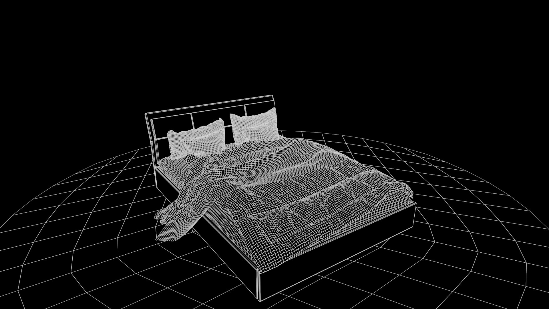 3D Comfort Bed 3D model - TurboSquid 1846434