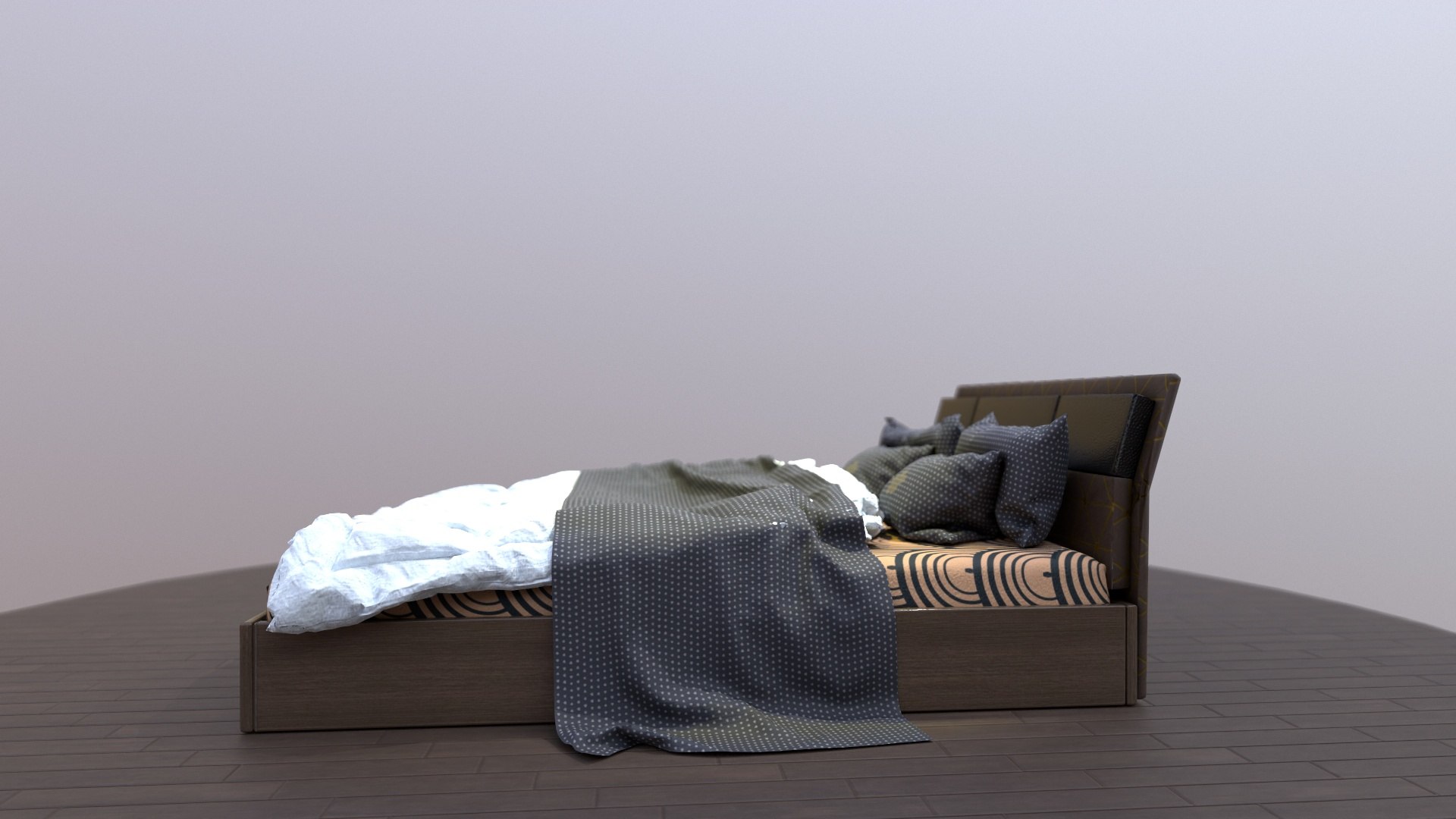 3D Comfort Bed 3D model - TurboSquid 1846434
