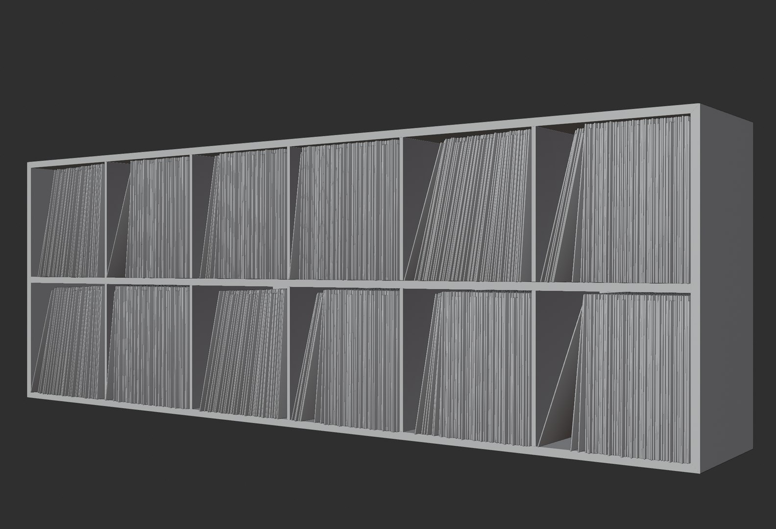 3D vinyl storage pbr model - TurboSquid 1675884