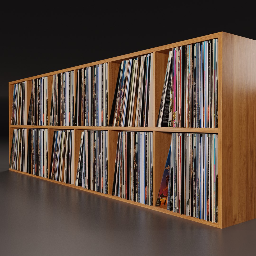 3D Vinyl Storage Pbr Model - TurboSquid 1675884
