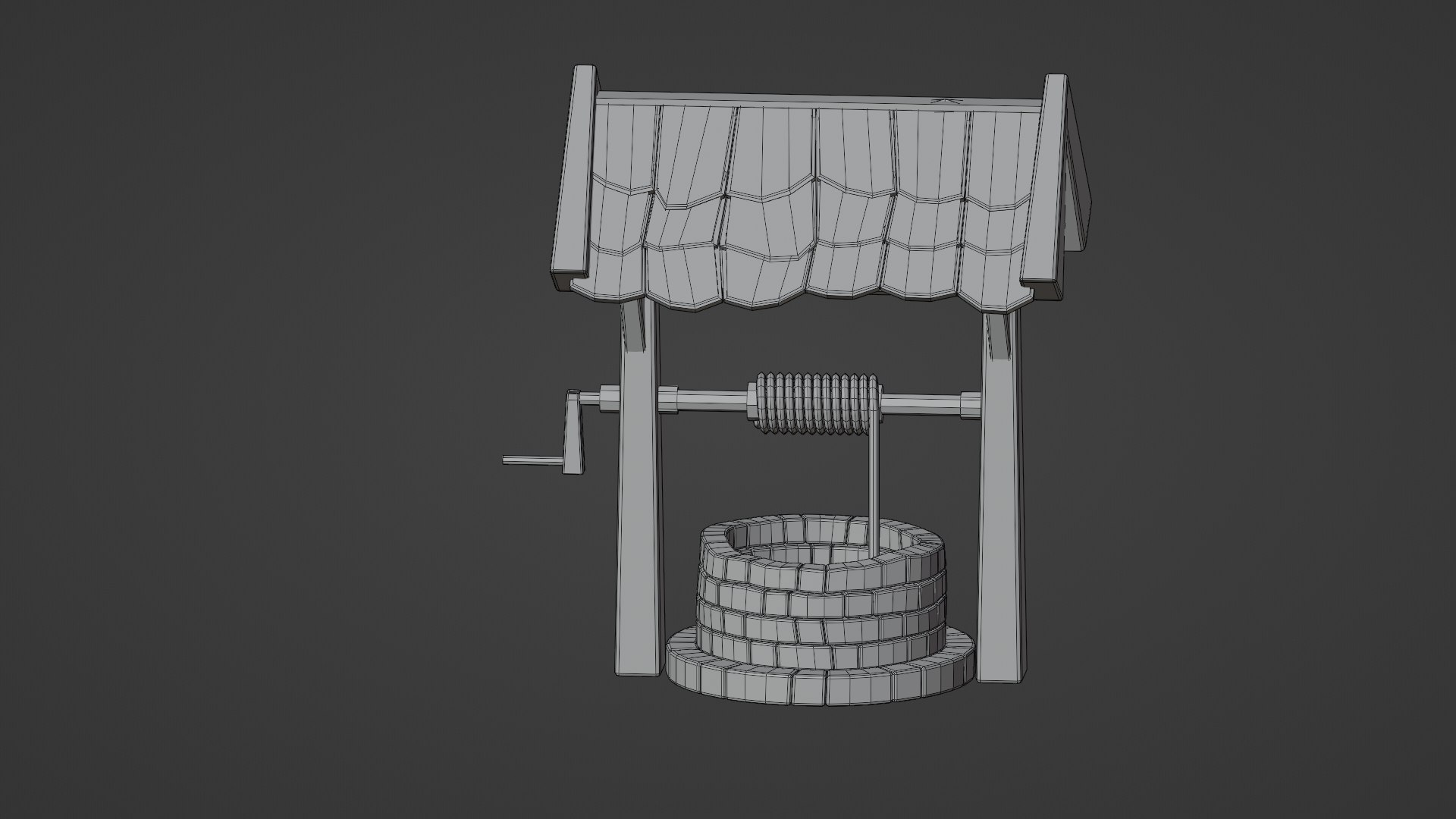 3D Old Well Model - TurboSquid 1997640