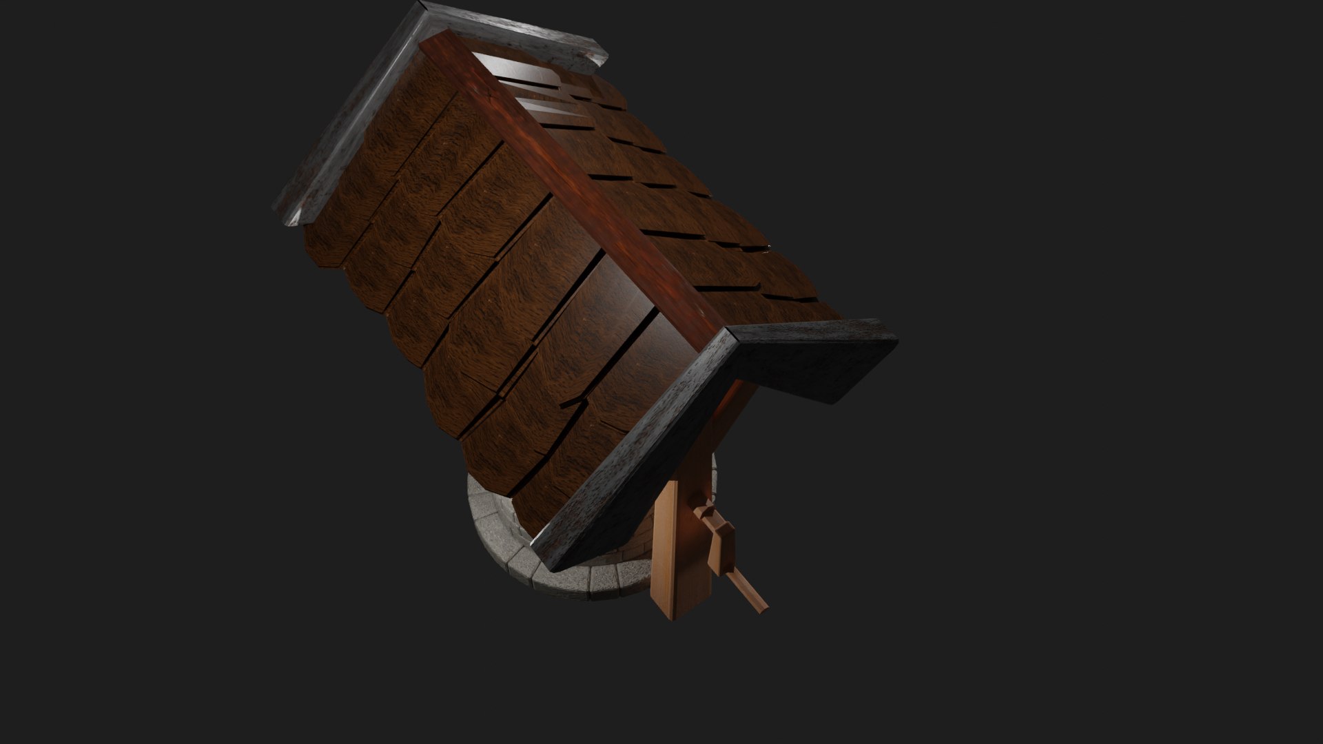 3D Old Well Model - TurboSquid 1997640