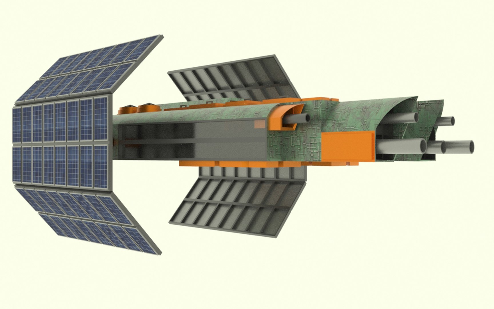 3D Zenit - Z Spaceship - TurboSquid 1811741