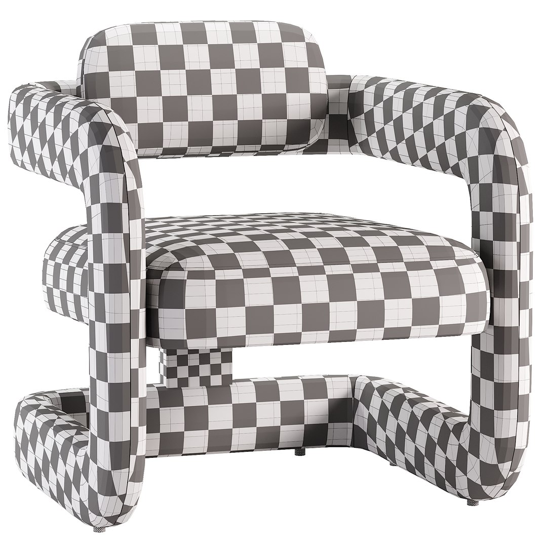 3D Bronte Chair Knoll Natural Set 2015 Model - TurboSquid 2245592