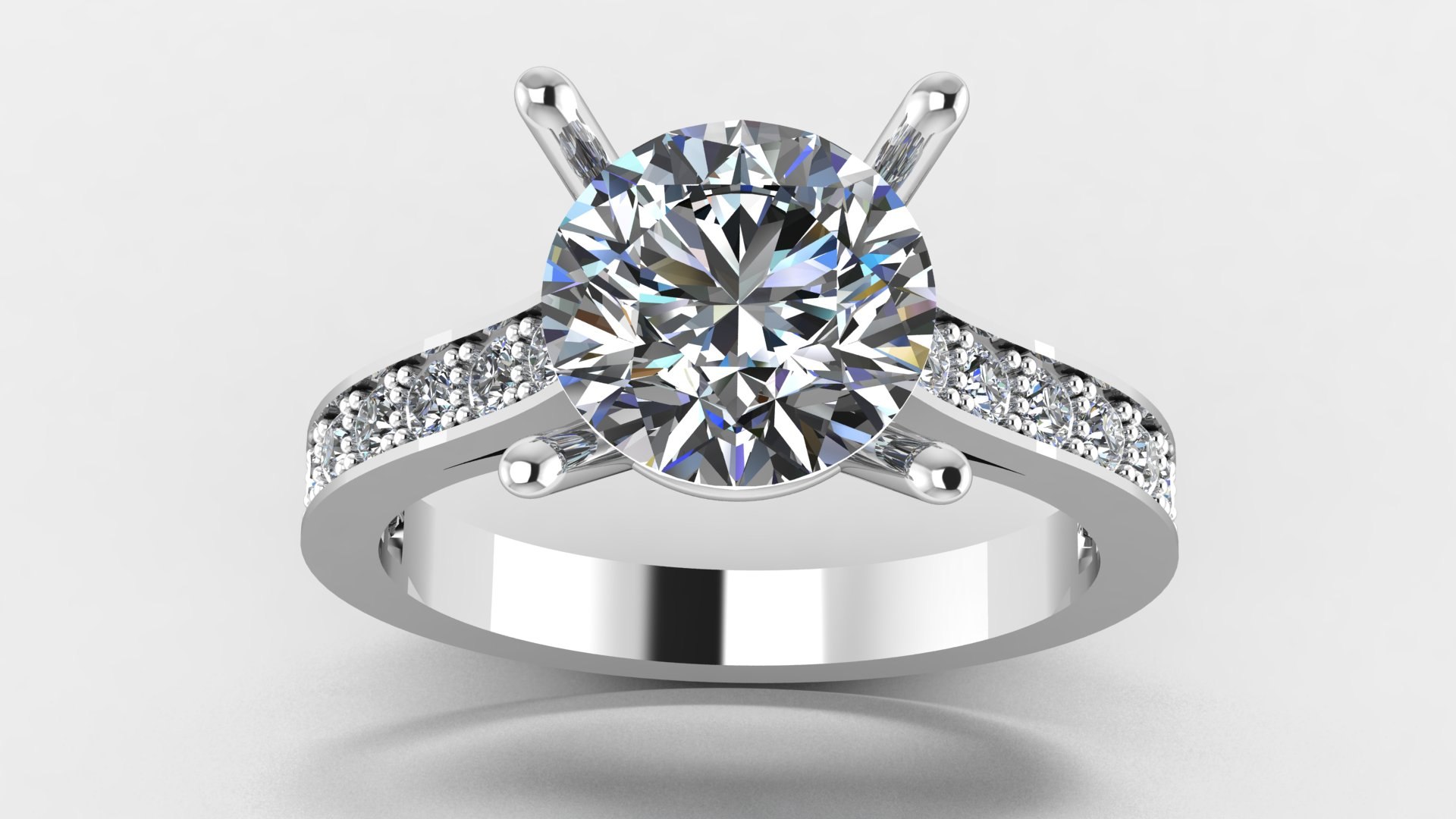 Diamond Ring 3D Model - TurboSquid 1679382