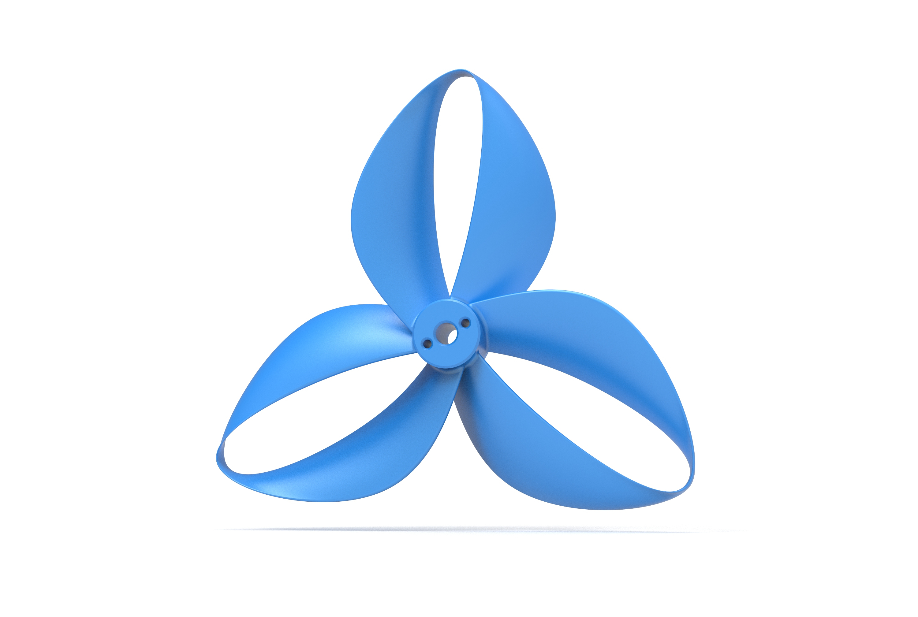 modelo 3d Hélice toroidal para drones - 3 palas - TurboSquid 2063471