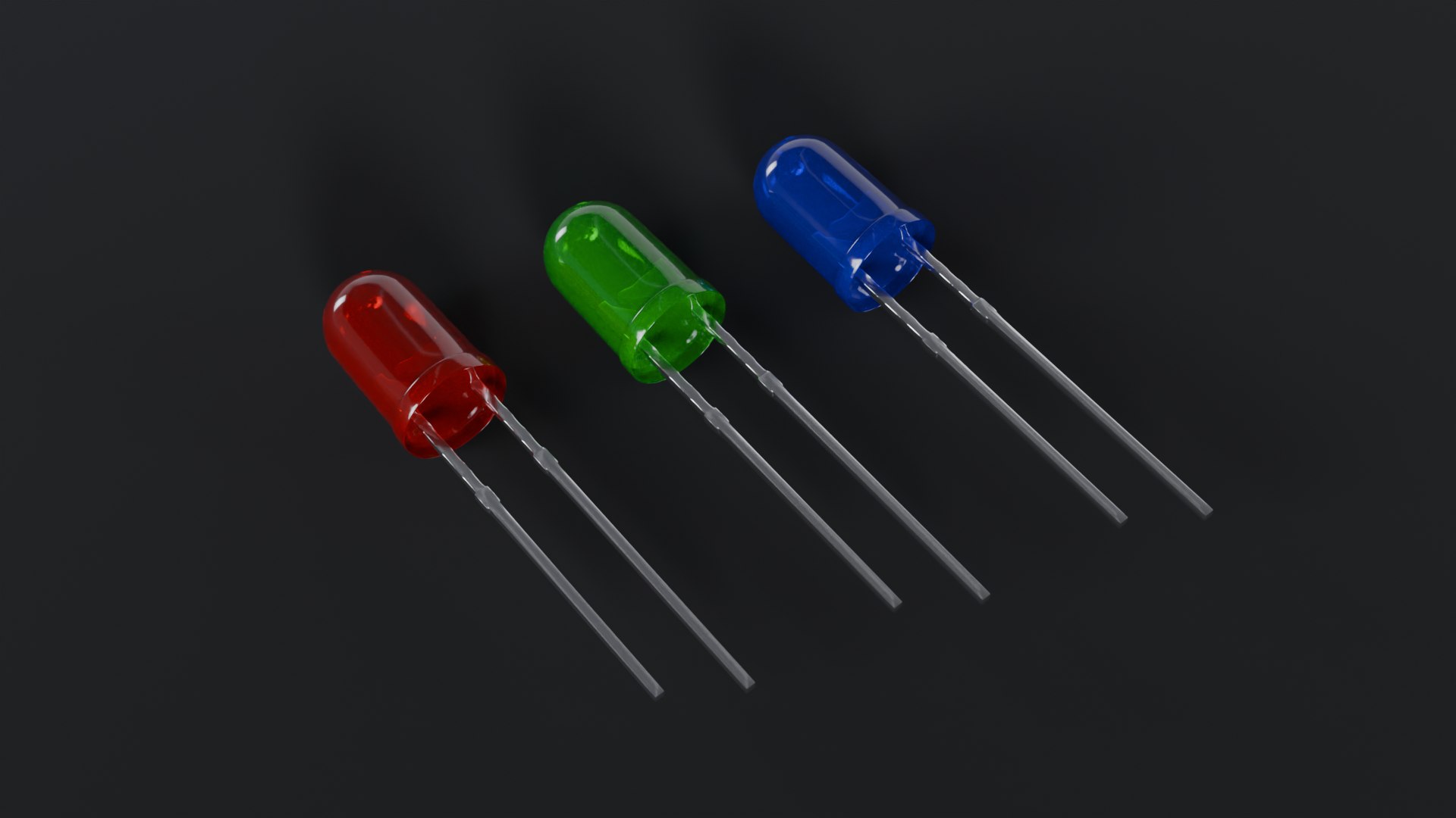LED Light Emitting Diode 3D Model - TurboSquid 2460254