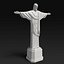 Christ Statue 3d Model