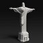 Christ Statue 3d Model
