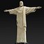 Christ Statue 3d Model