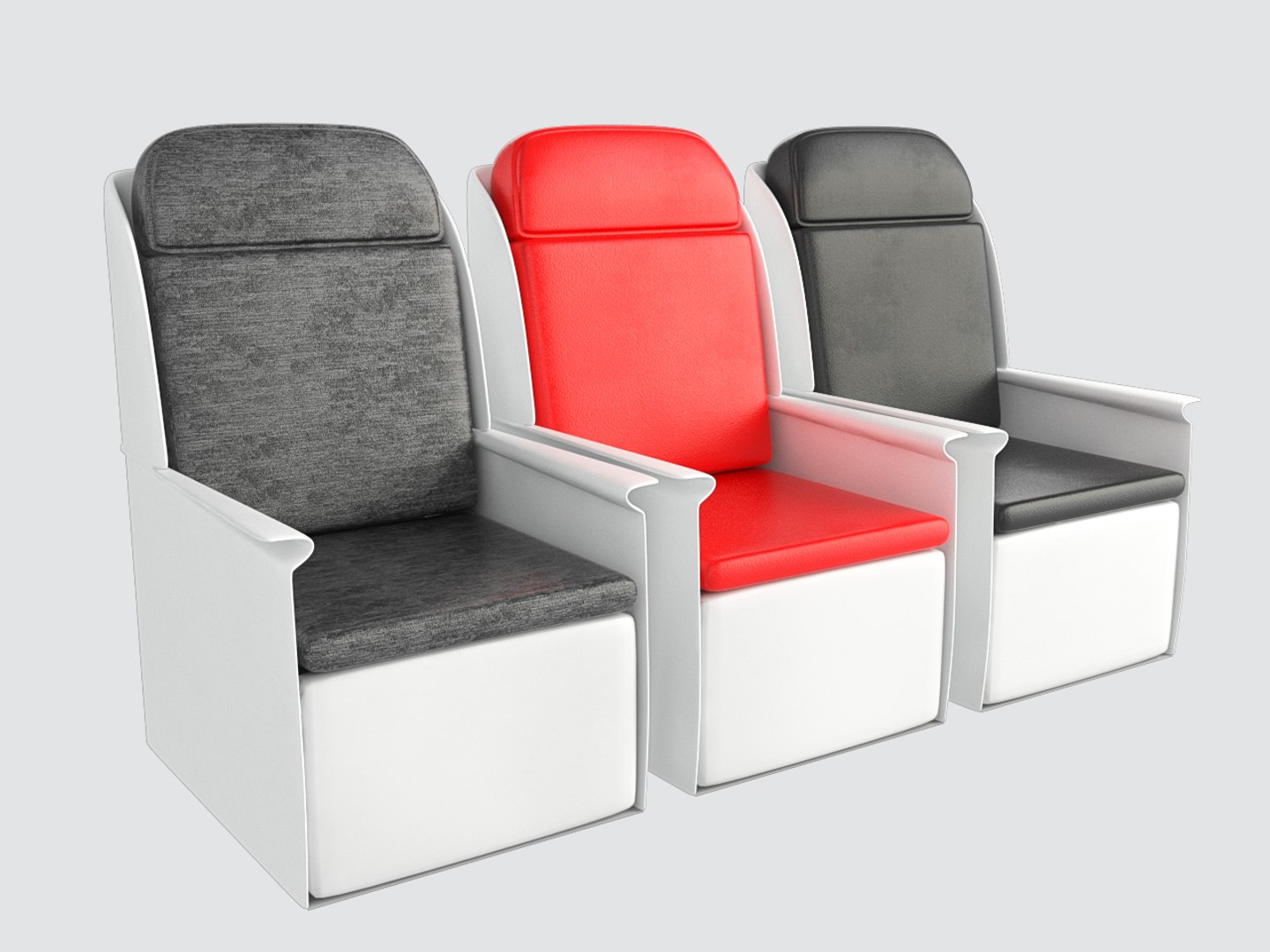 Air Seat 3D Model - TurboSquid 1240062