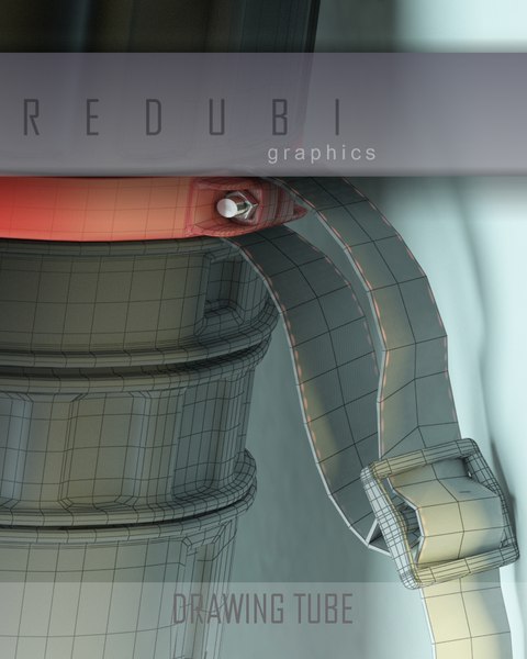 modelo 3d Tubo de dibujo - TurboSquid 996094