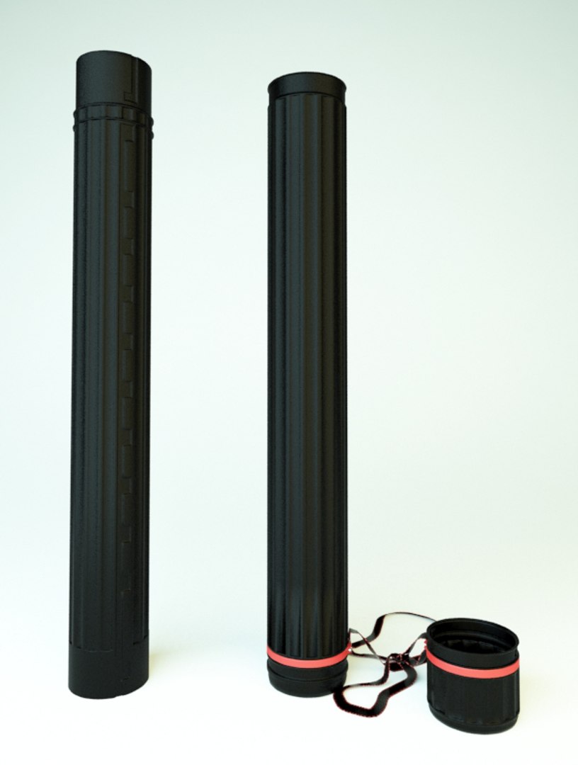 Plastic Drawing Tube 3d Max