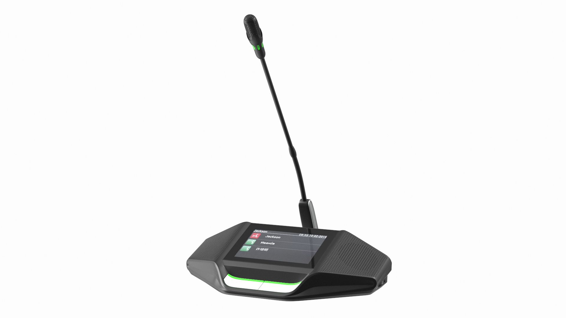Wireless Discussion Device With Touchscreen And Stem Mic Model ...