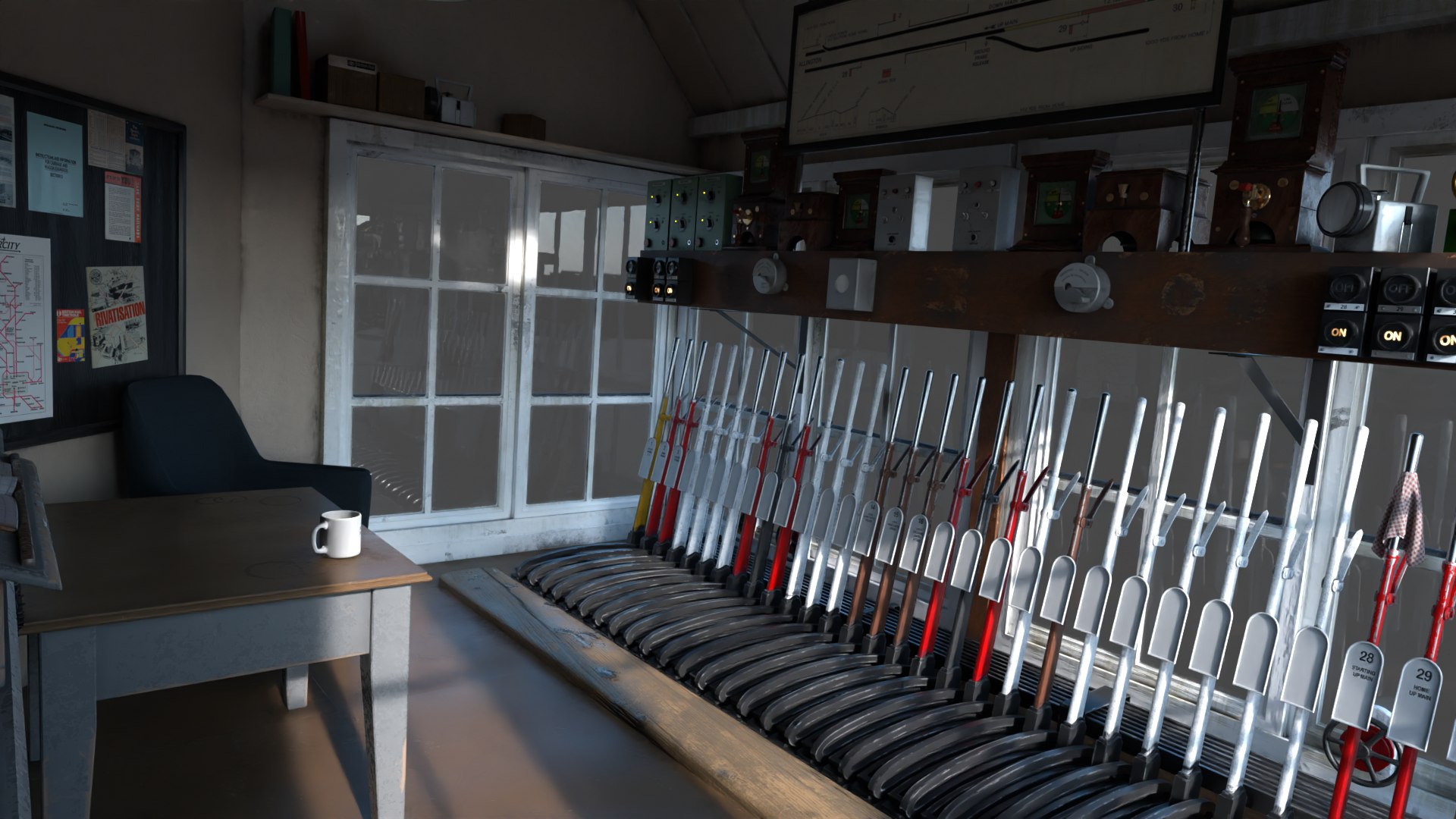 Ancaster Signal Box 3D Model - TurboSquid 2200549