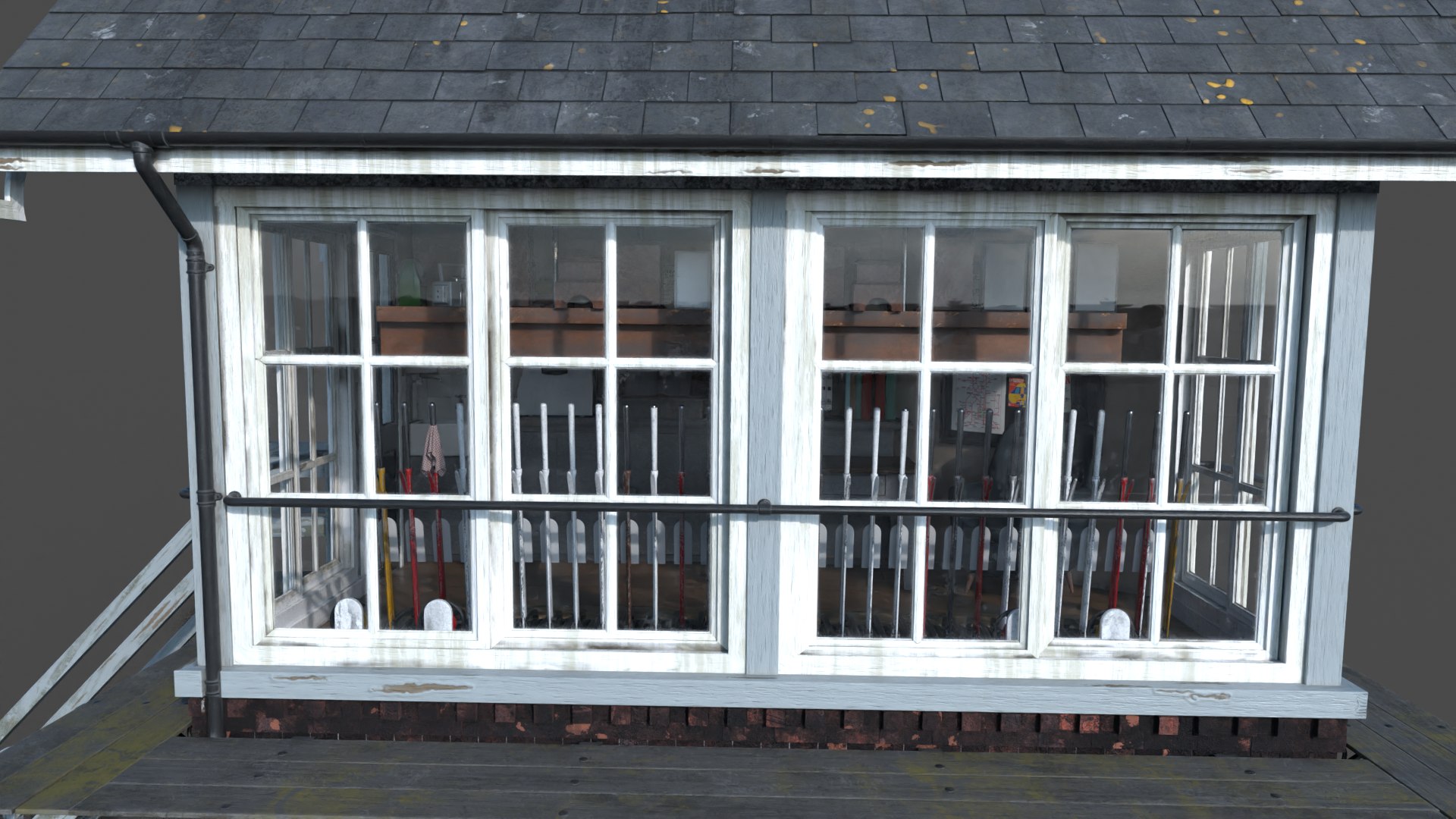 Ancaster Signal Box 3D Model - TurboSquid 2200549