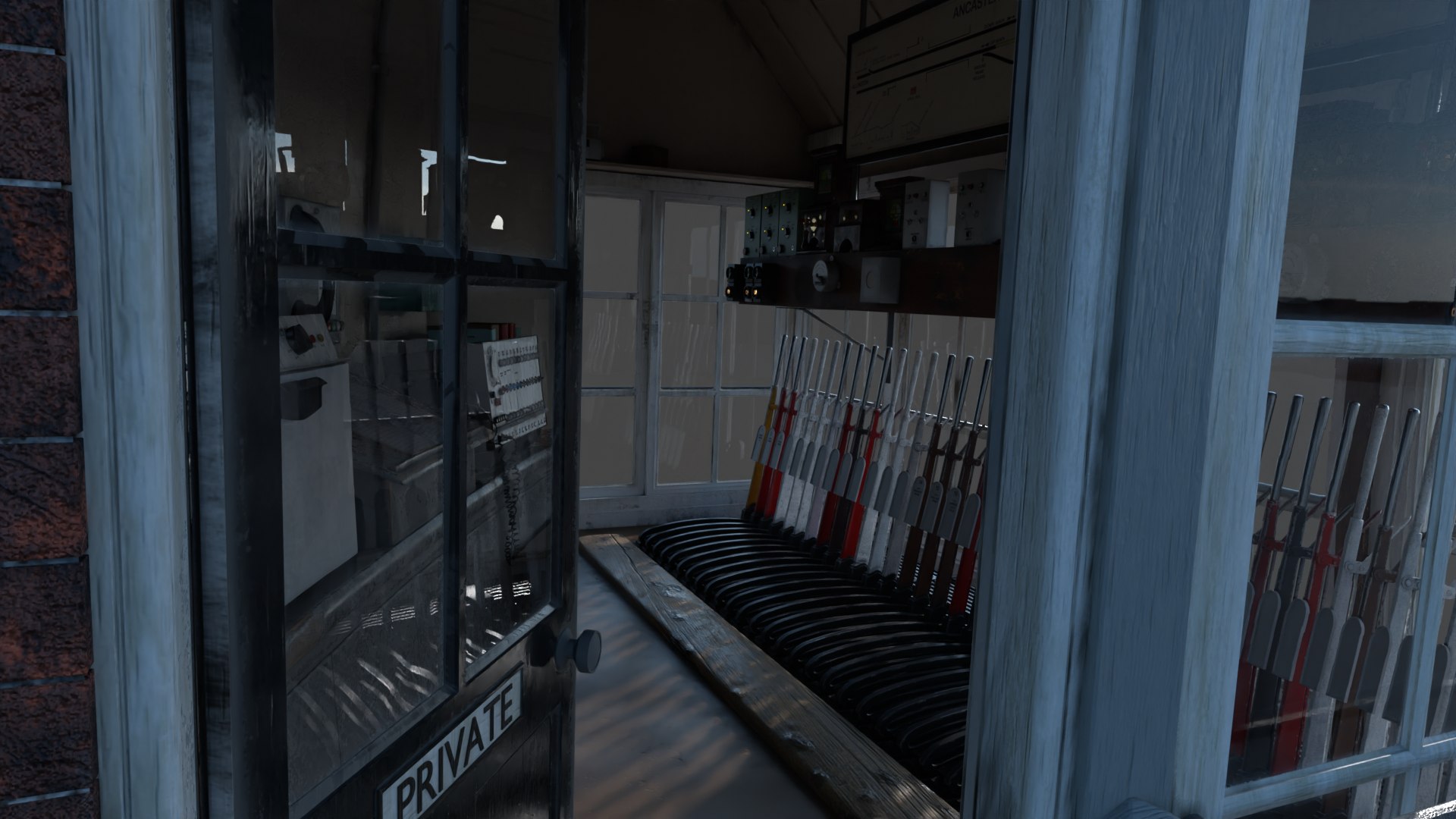 Ancaster Signal Box 3D Model - TurboSquid 2200549