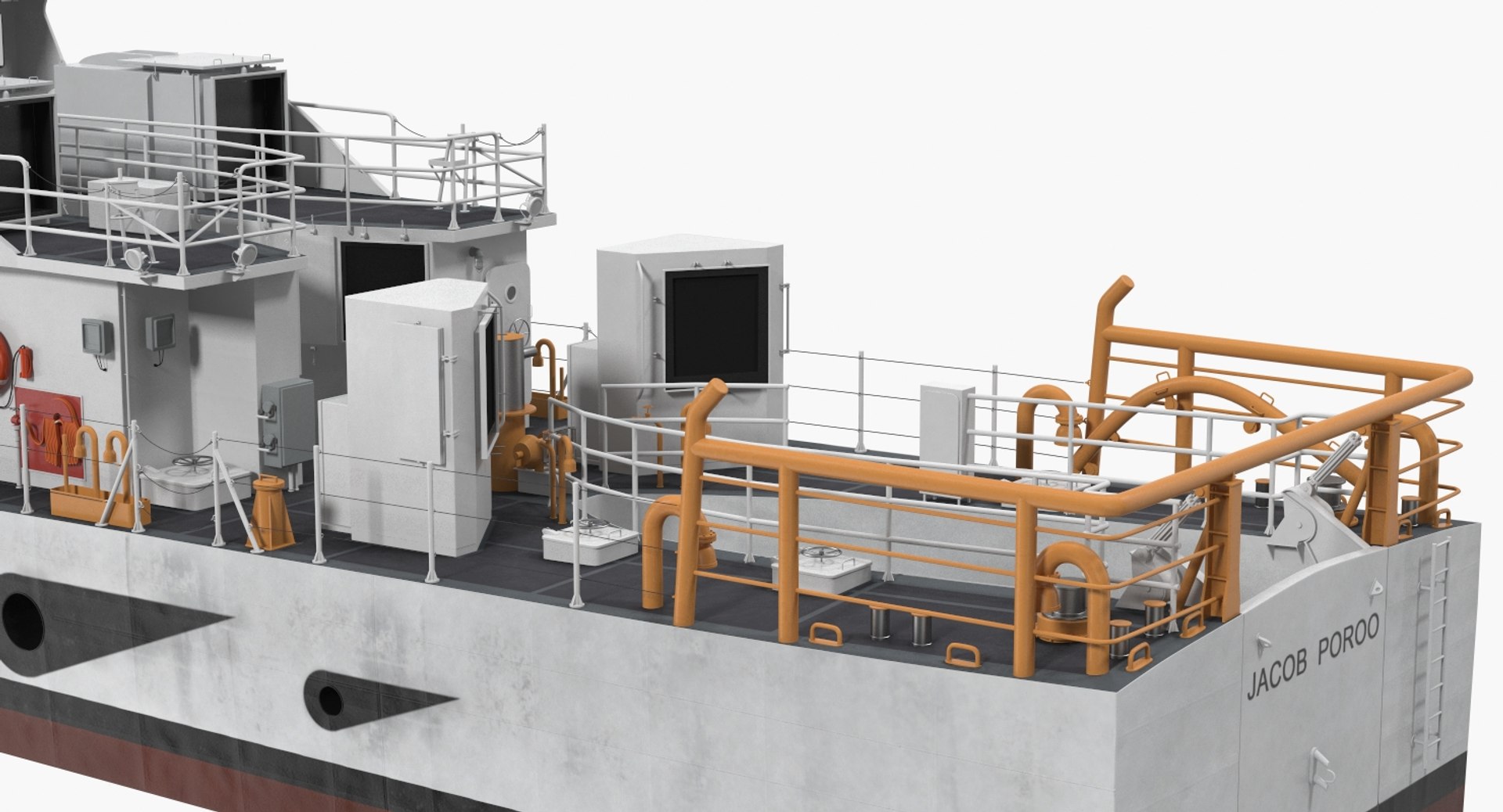 Coast guard cutter jacob 3D model - TurboSquid 1329543