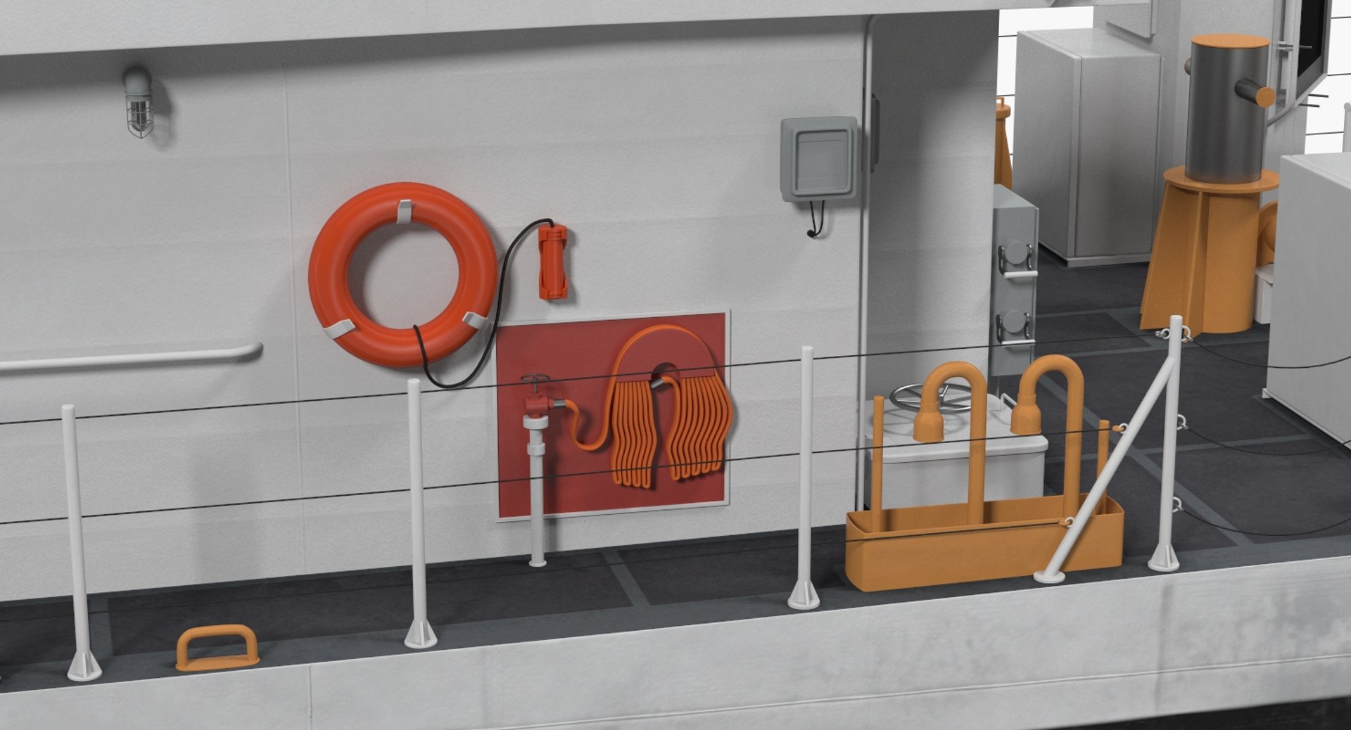 Coast guard cutter jacob 3D model - TurboSquid 1329543