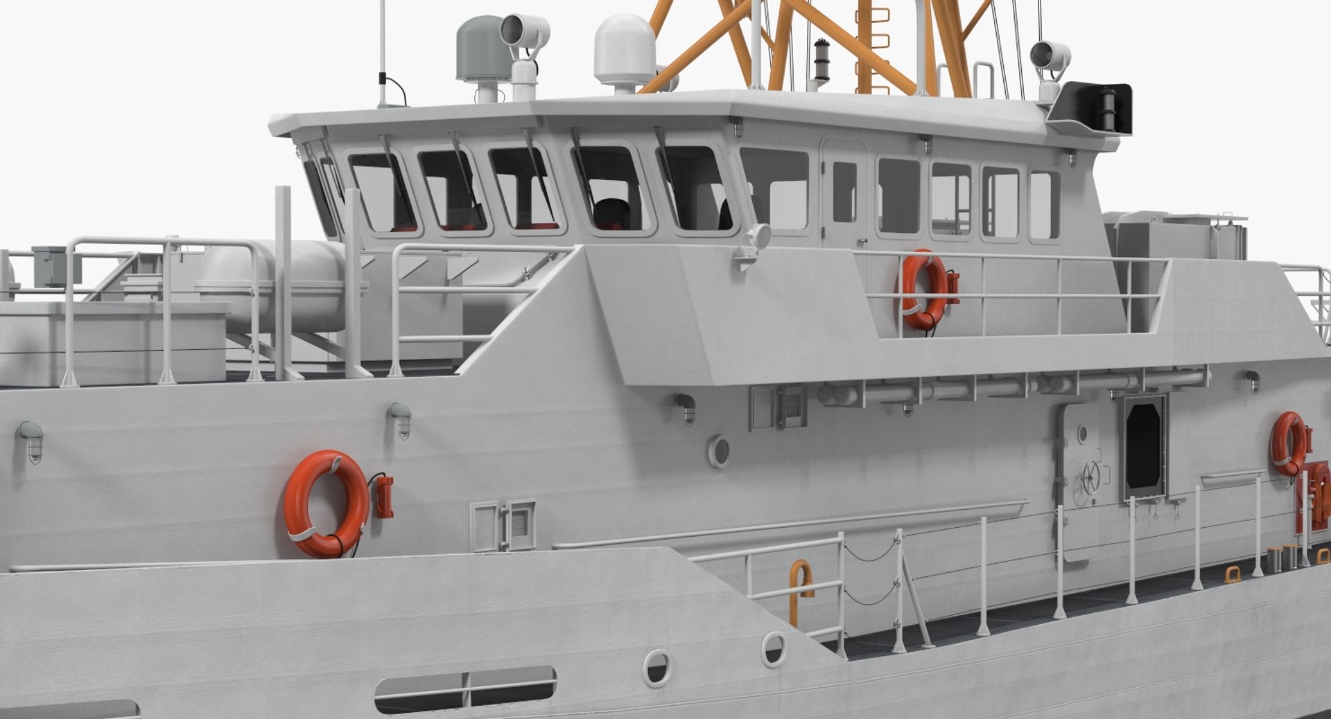 Coast guard cutter jacob 3D model - TurboSquid 1329543