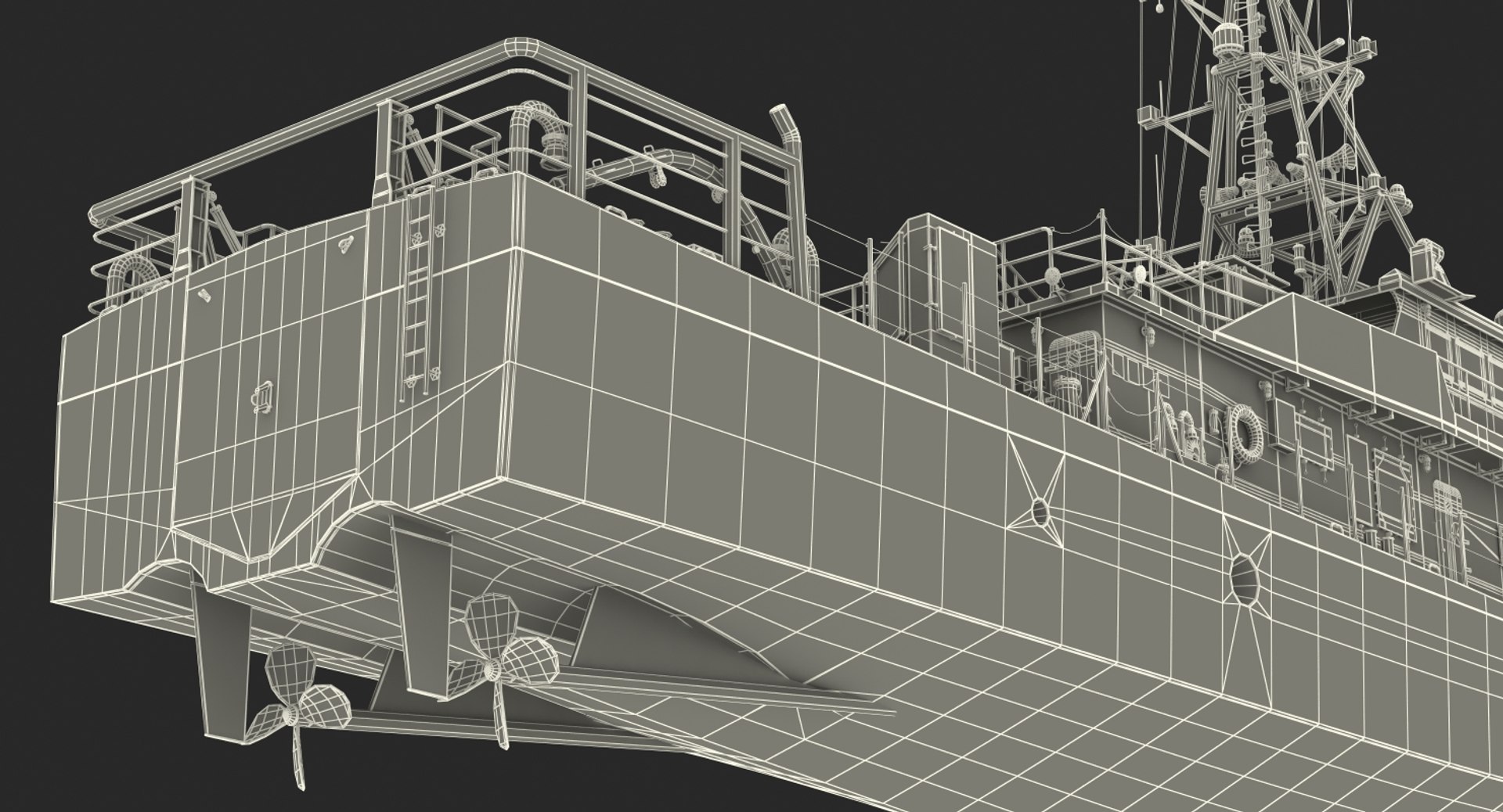 Coast guard cutter jacob 3D model - TurboSquid 1329543