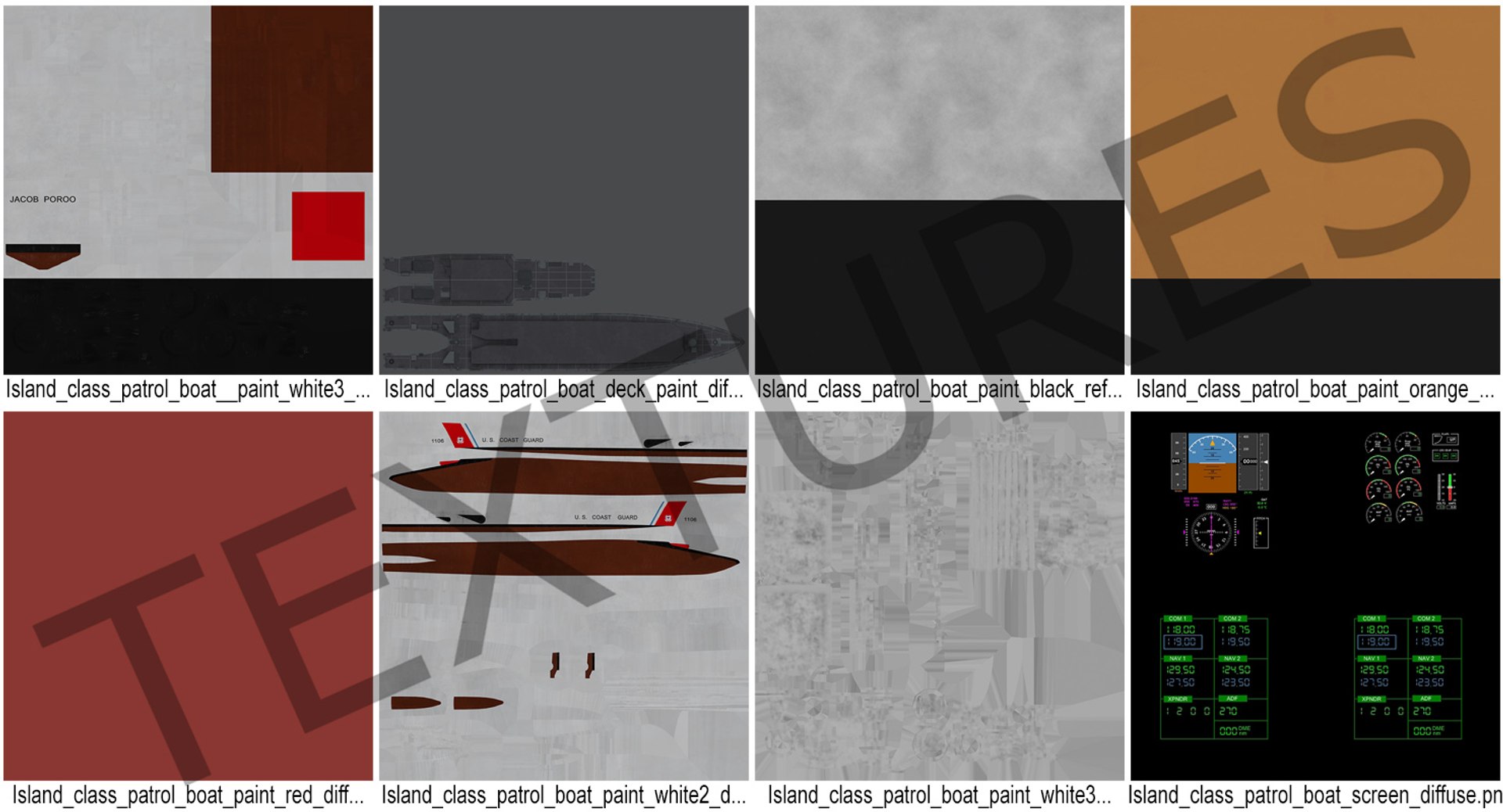 Coast guard cutter jacob 3D model - TurboSquid 1329543