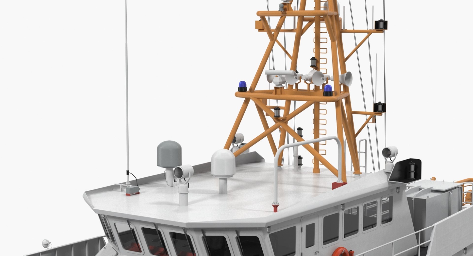 Coast guard cutter jacob 3D model - TurboSquid 1329543