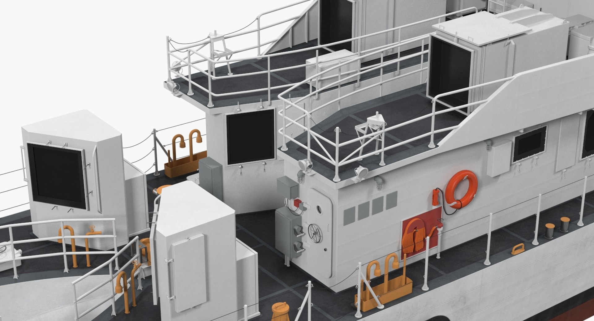 Coast guard cutter jacob 3D model - TurboSquid 1329543