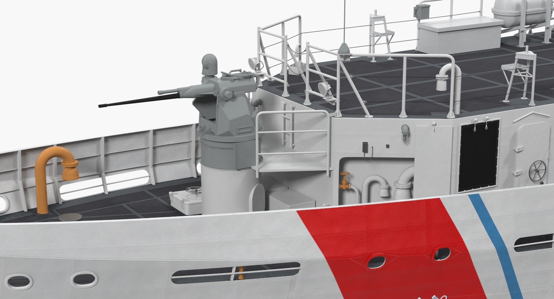 Coast guard cutter jacob 3D model - TurboSquid 1329543