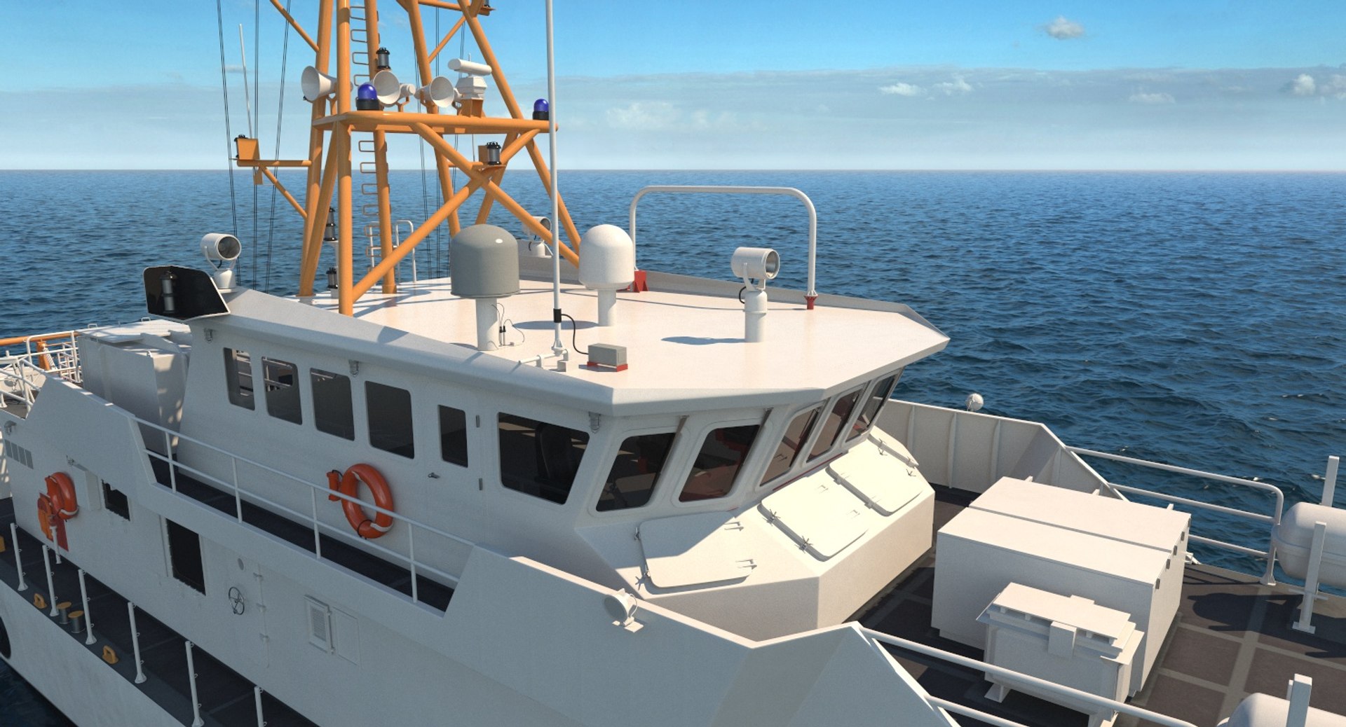 Coast guard cutter jacob 3D model - TurboSquid 1329543