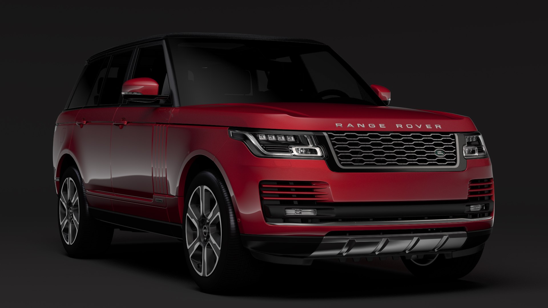 Range Rover Hybrid L405 3D - TurboSquid 1230847
