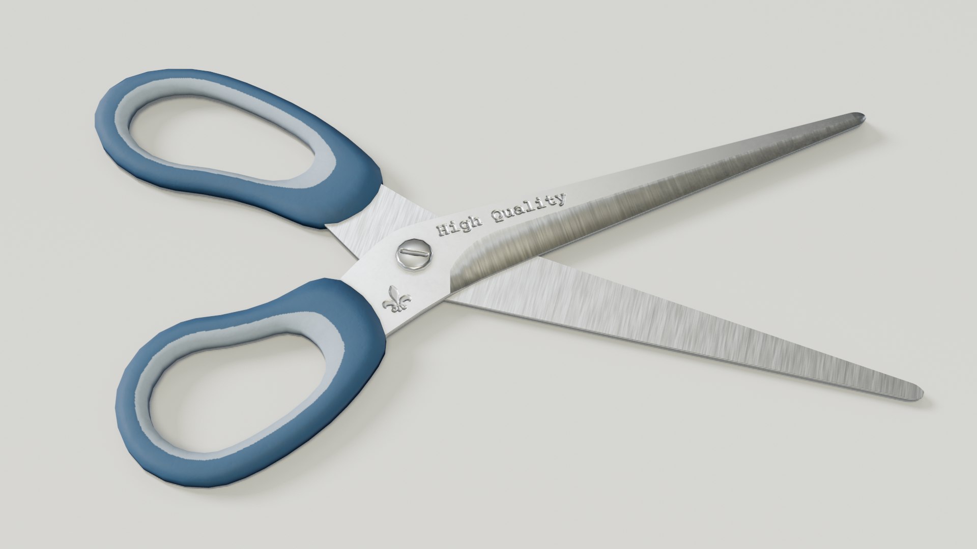 Scissors Divider Pen Corrector 3D - TurboSquid 1492108