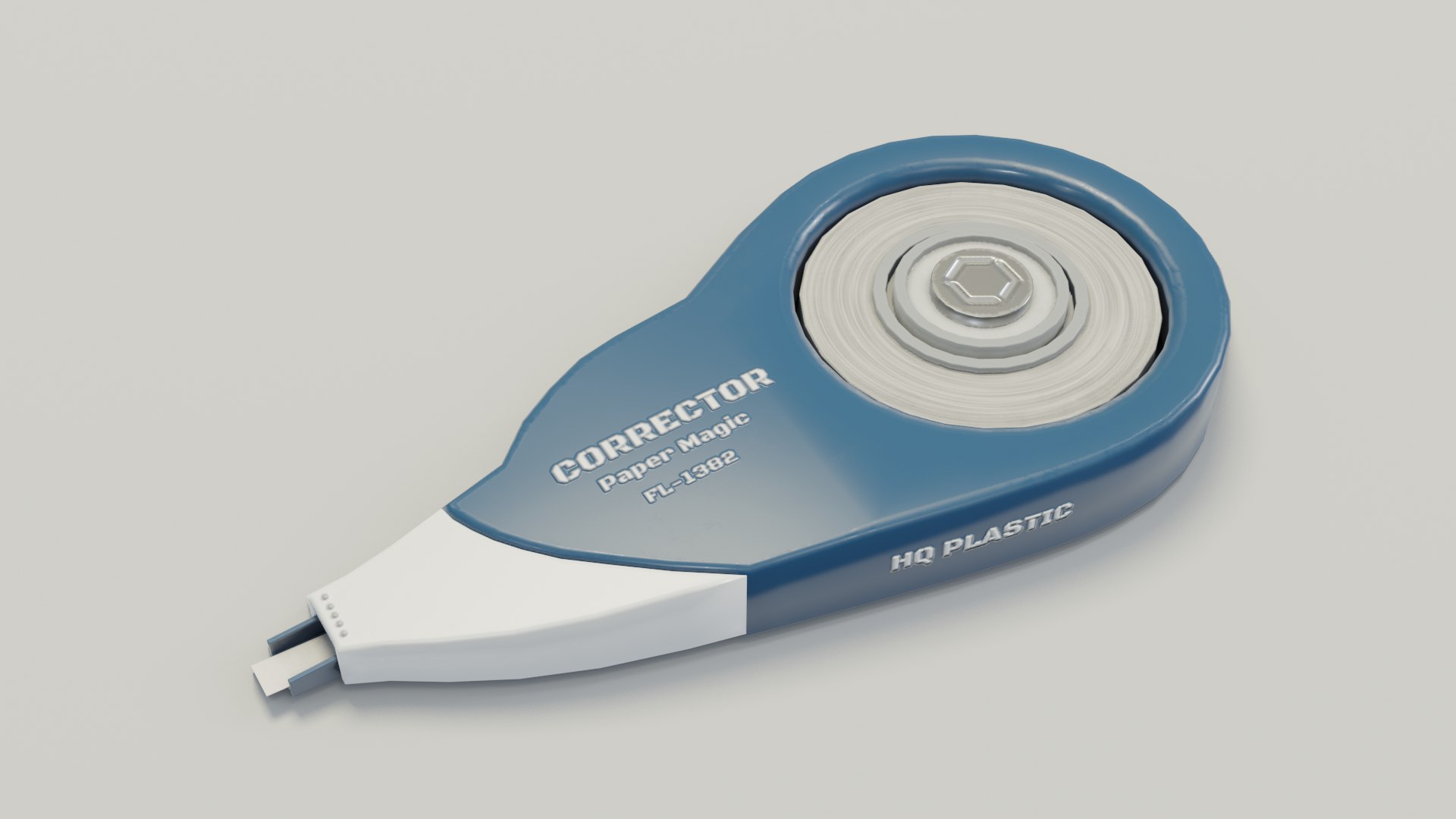 Scissors Divider Pen Corrector 3D - TurboSquid 1492108
