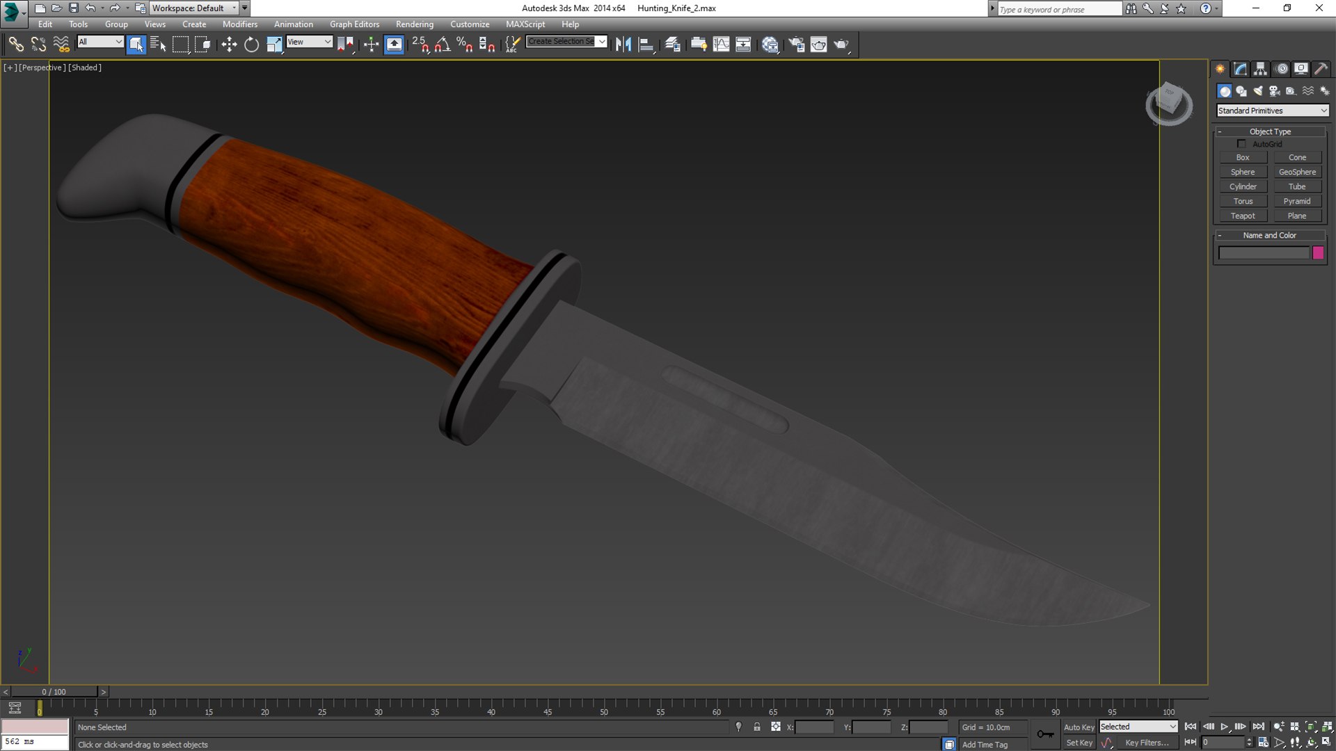 Hunting Knife 2 3D Model - TurboSquid 2222966