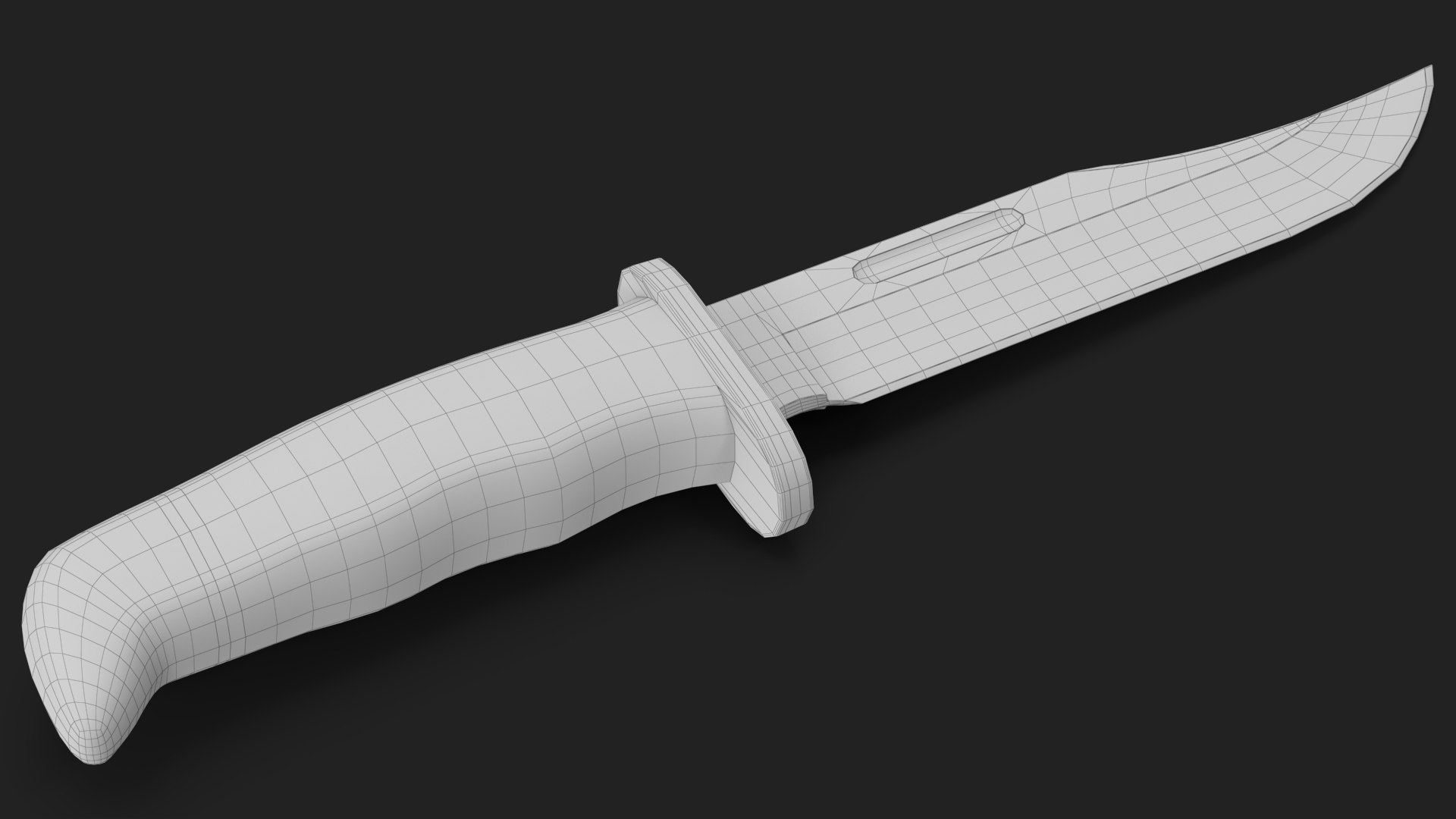 Hunting Knife 2 3D Model - TurboSquid 2222966