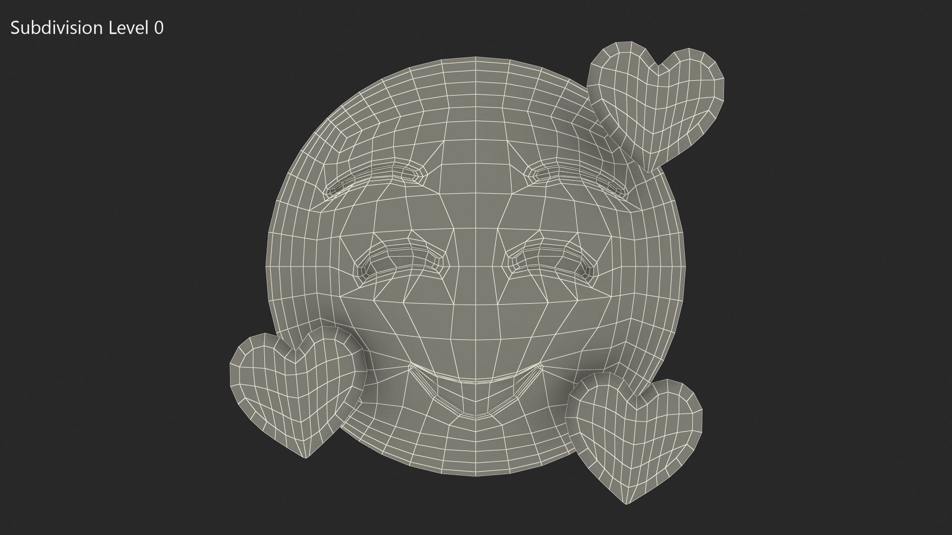 3D Smile Emoji Hearts - TurboSquid 1534685