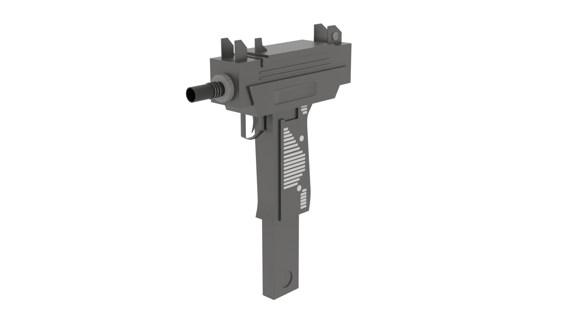 3D UZI-Model Model - TurboSquid 2161203