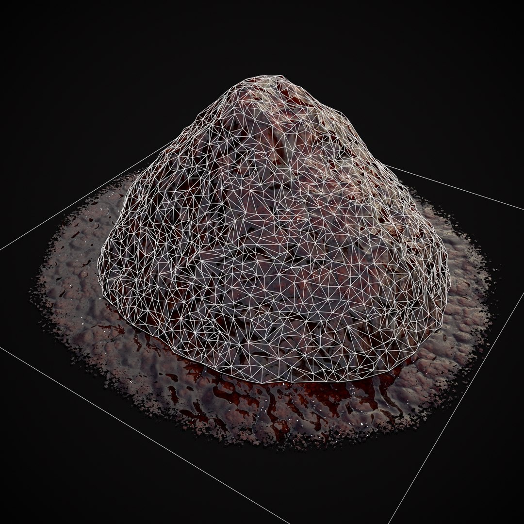 3D Blood And Guts Piles - TurboSquid 2035028