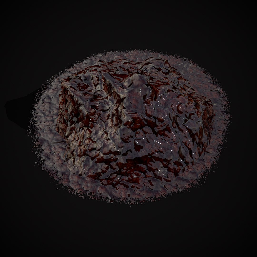 3D Blood And Guts Piles - TurboSquid 2035028