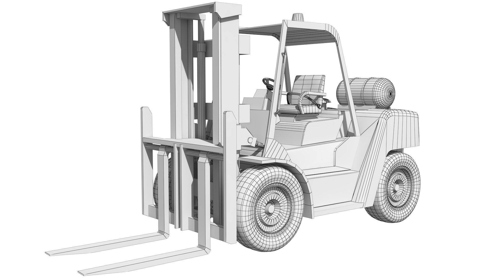 Montacarga 3D Model - TurboSquid 1835662