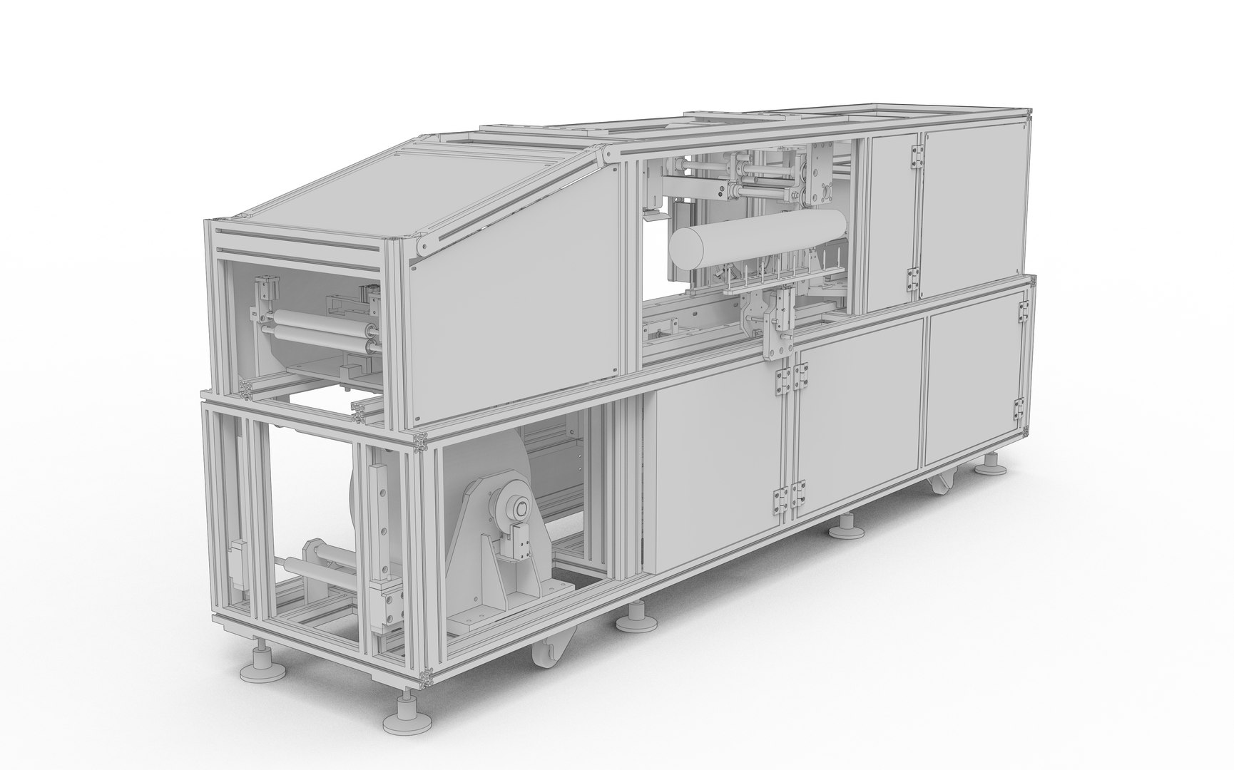 3D Disposable Paper Cup Plastic Cup Stacking Film Packaging Machine ...