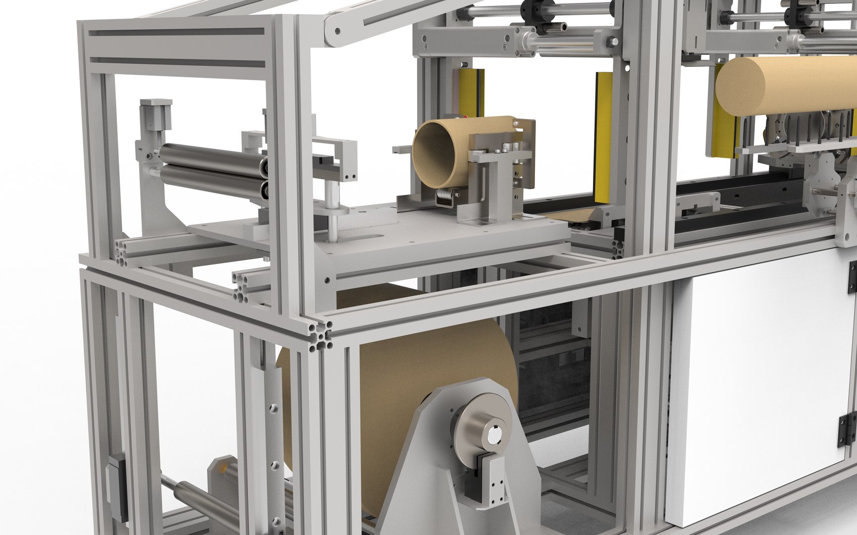 3D Disposable Paper Cup Plastic Cup Stacking Film Packaging Machine ...