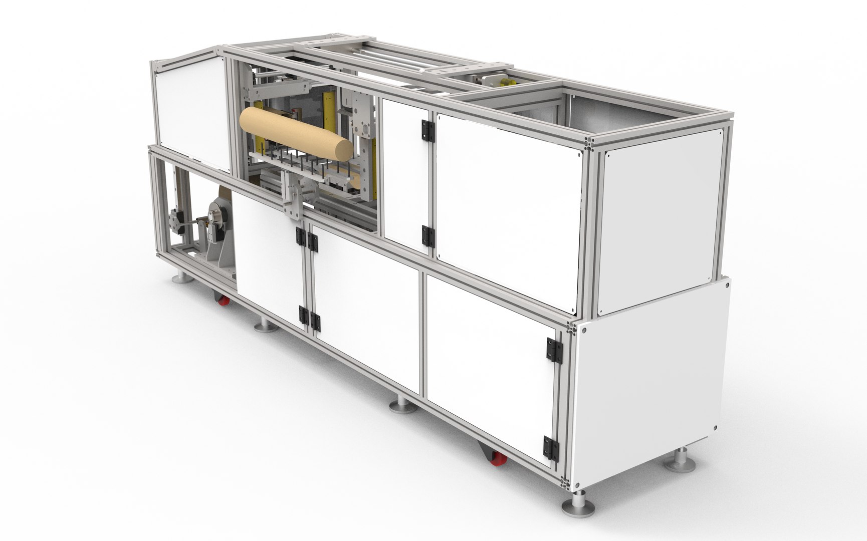 3D Disposable Paper Cup Plastic Cup Stacking Film Packaging Machine ...