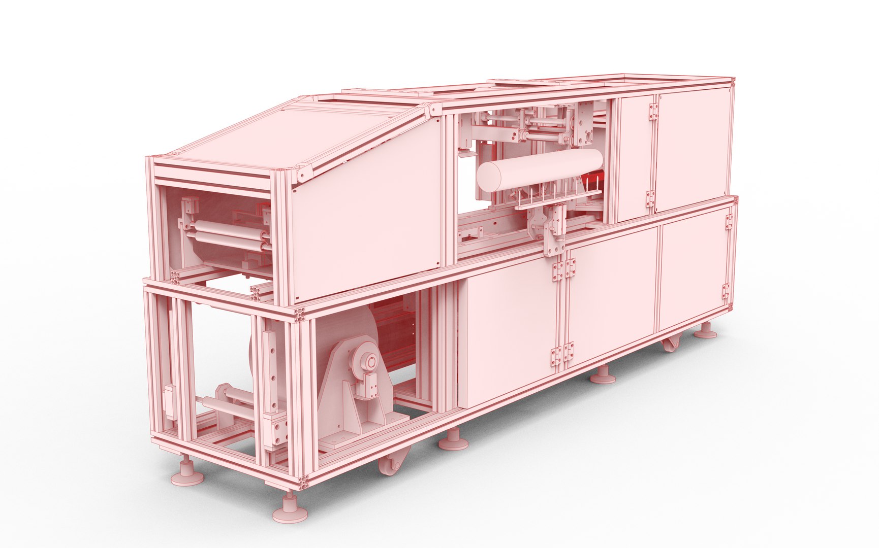 3D Disposable Paper Cup Plastic Cup Stacking Film Packaging Machine ...