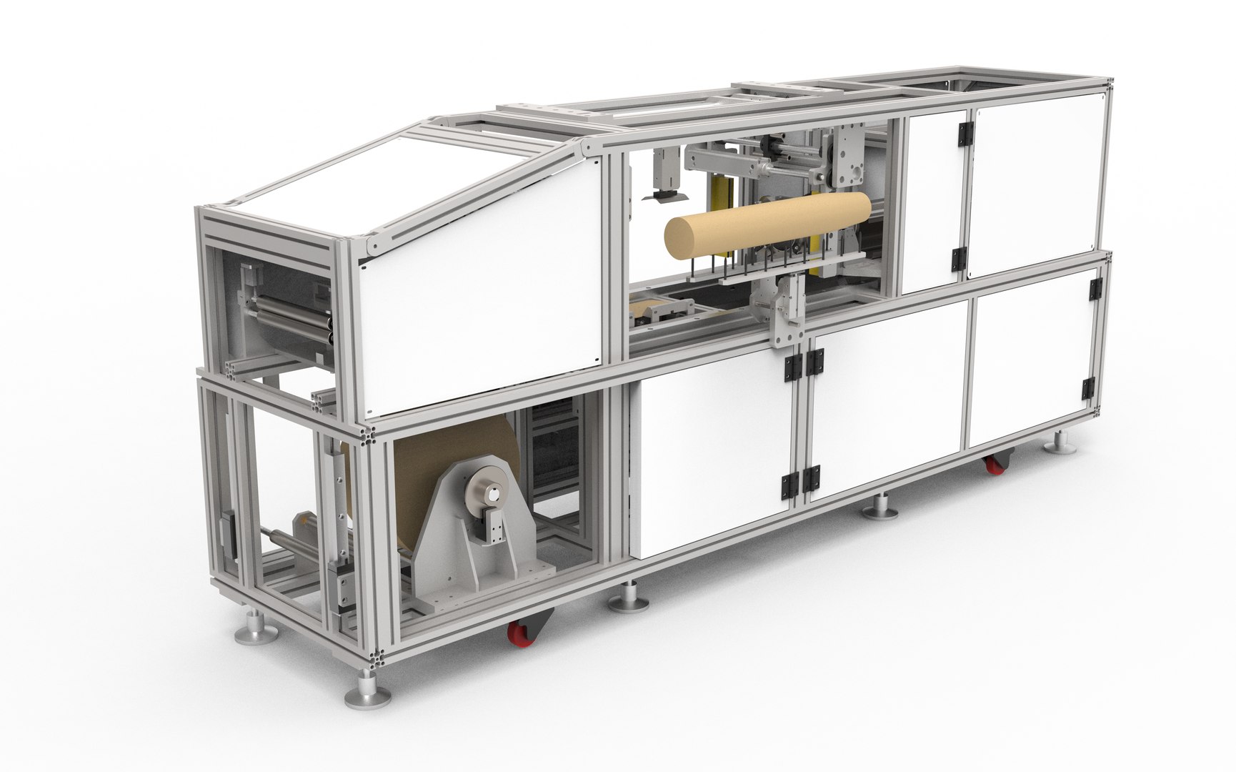 3D Disposable Paper Cup Plastic Cup Stacking Film Packaging Machine ...