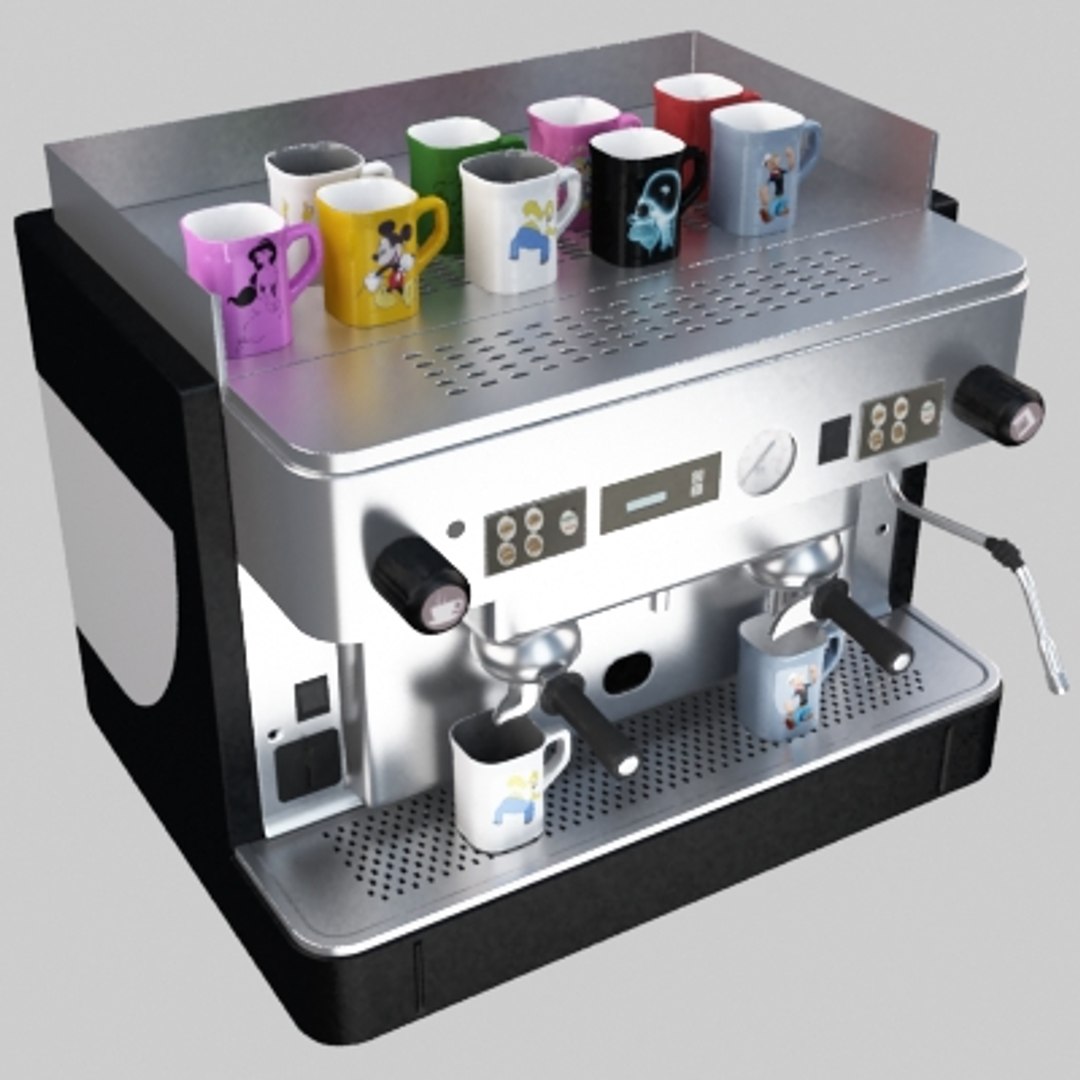 Coffeemaker Modeled Max